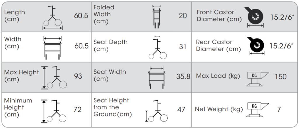 Ellipse 6 Small - AC MOBILITY